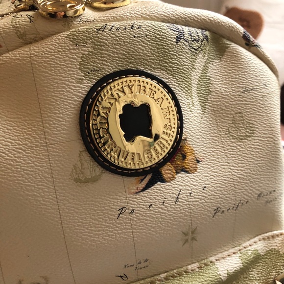 Bags | Danny Bear Map Backpack | Poshmark